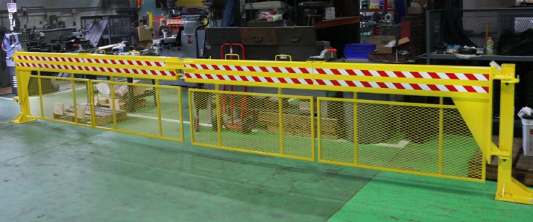 Defender Gate™ 20 Loading Dock Safety Gate | Nova Technology Loading ...
