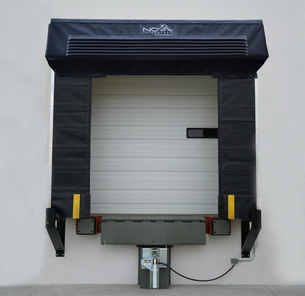 Rain Deflector Xtreme Dock Shelter | Nova Technology Loading Dock Equipment